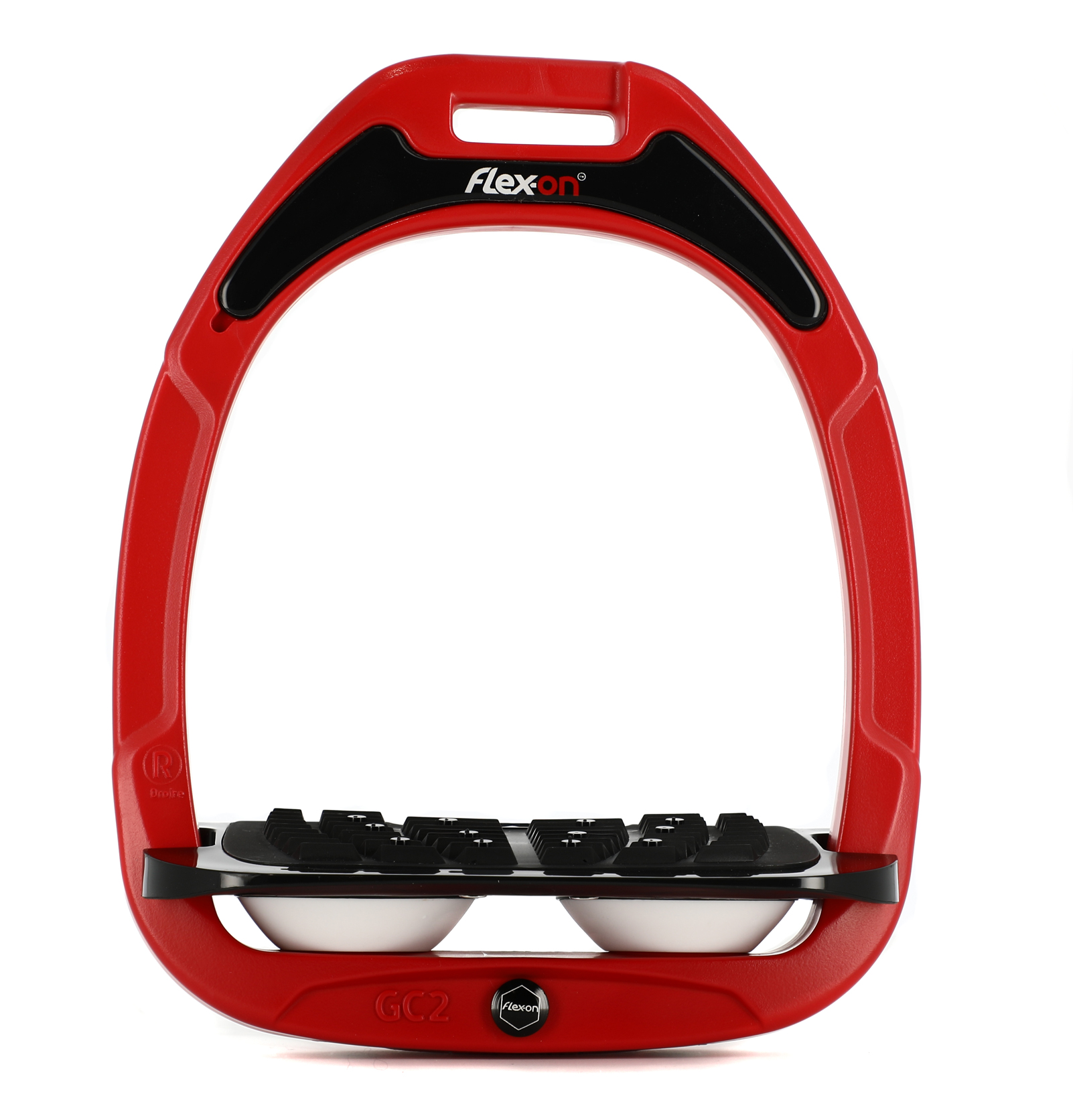 PAIR OF GREEN COMPOSITE STIRRUPS | Flex-on® Equestrian equipment